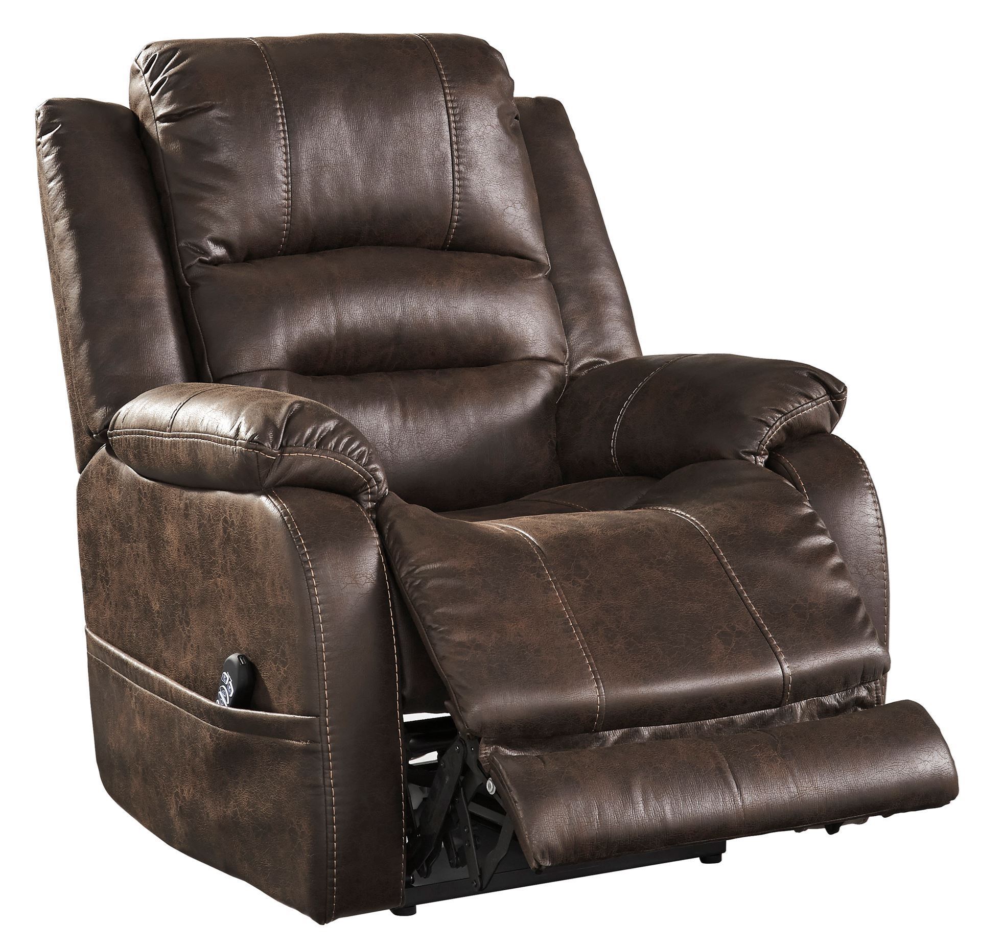 Barling - Walnut Power Recliner